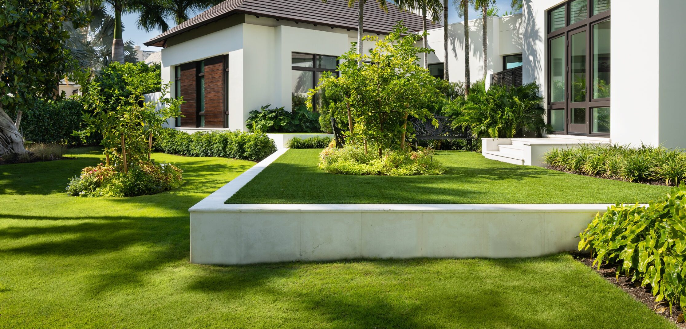 Residential Retaining Walls In Naples | Blue Landscape